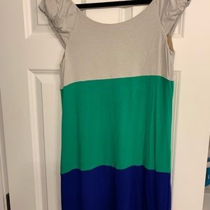 BCBGMaxAzria | Dresses | Bcbgmaxagria Colorblock Dress | Poshmark